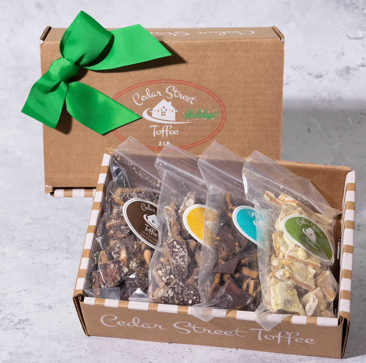 2 lb Variety Toffee Box – Cedar Street Toffee